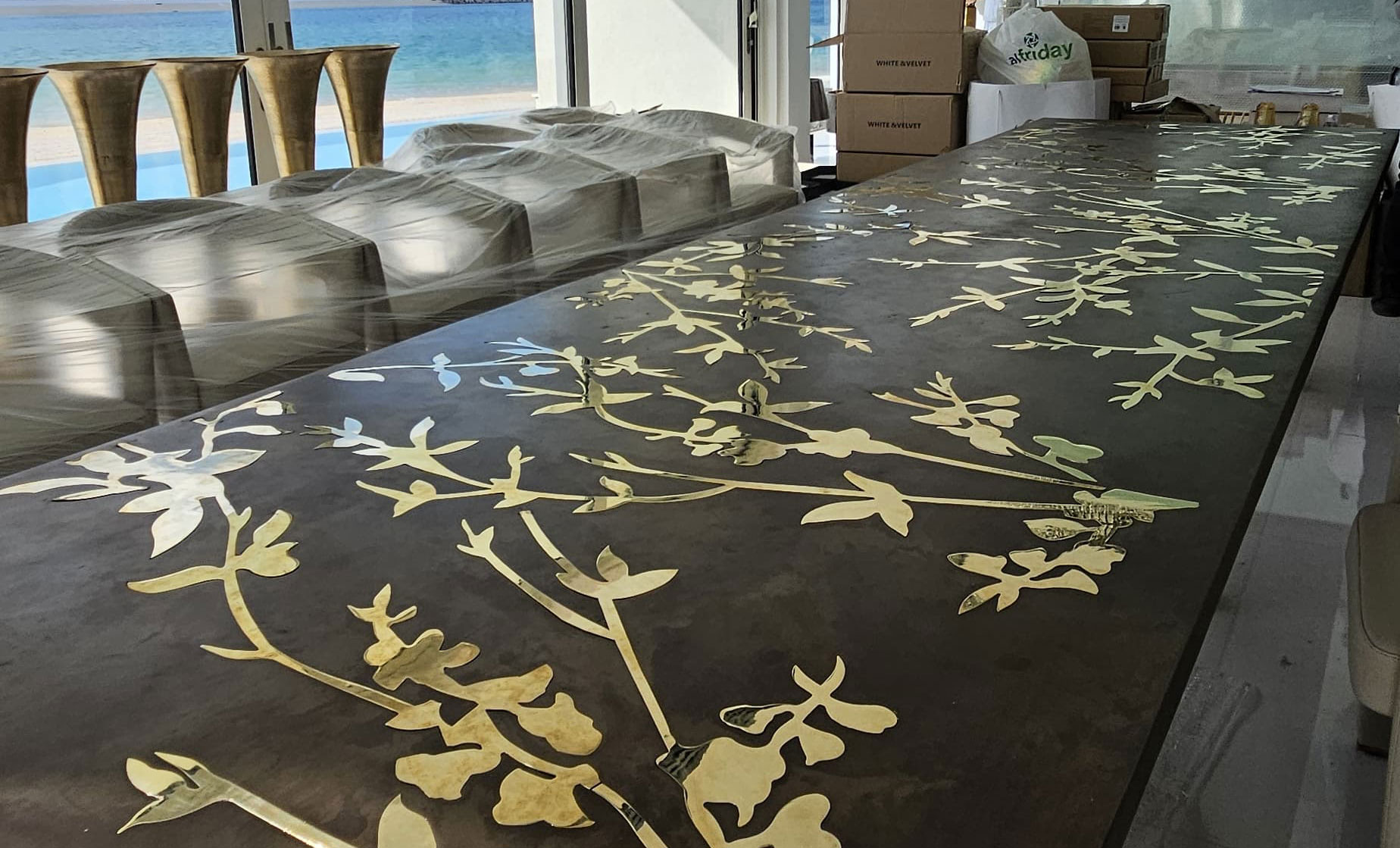 Residential Metal Furniture Fabrication in UAE | Almaha Metal
